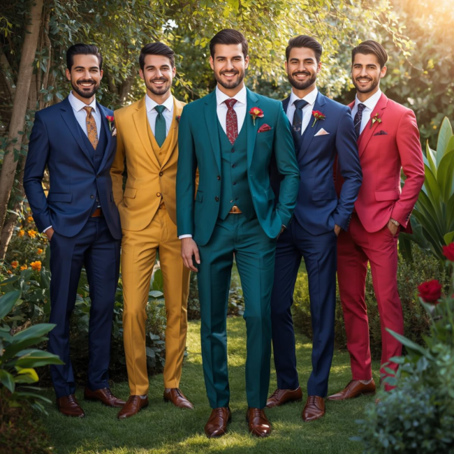 Top Wedding Suit Colors and Styles: How to Match Your Wedding Theme and ...
